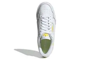 Adidas Continental 80 Sneakers - White/yellow