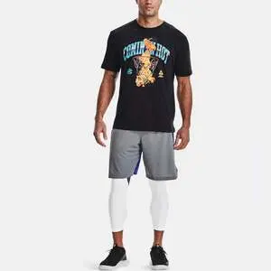 Under Armour Curry Cotton Printing Round Neck Short Sleeve