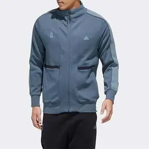 Adidas Cozy Sports Stand Collar Zip-up Jacket