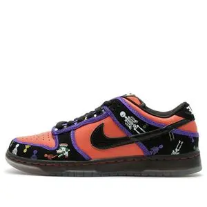 Nike Dunk Low Premium 'day Of The Dead' Sneakers - Orange