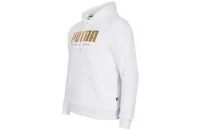 PUMA Logo Print Hoodie
