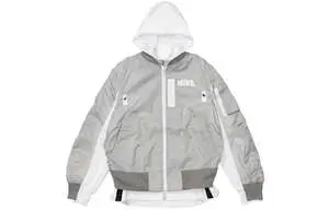 Nike X Sacai Double Layer Hooded Jacket
