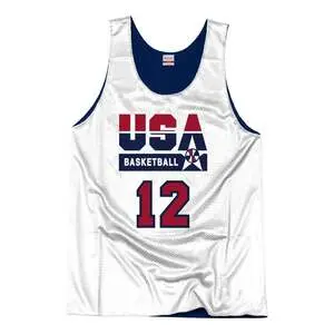 Mitchell & Ness X Nba Reversible Practice Team Usa 1992 Jersey