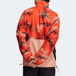 Adidas Color Blocked Patterned Jacket