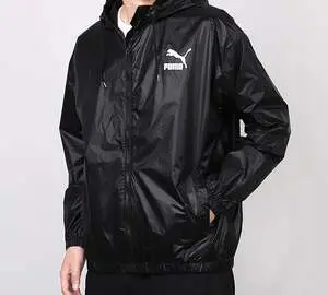 PUMA Woven Windproof Hooded Jacket