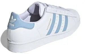 Adidas Superstar Sneakers - White/blue