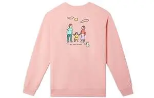 NEW BALANCE X Zero Per Zero Graphic Pullover Asia Sizing 'pink - Pink/multi
