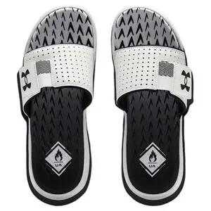 Under Armour Mercenary Slides - White/black