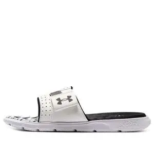 Under Armour Mercenary Slides - White/black