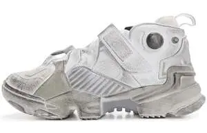 REEBOK Vetements X Genetically Modified Pump Mid Top Sneakers - White