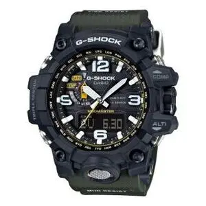 Casio G-shock Mudmaster Watch - Blackarmy Green