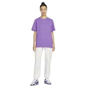 Nike T-shirt - Black Raspberry/white