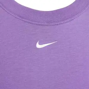 Nike T-shirt - Black Raspberry/white