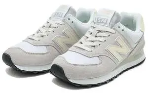 NEW BALANCE 574v2 Lace-up Sneakers - Grey/yellow