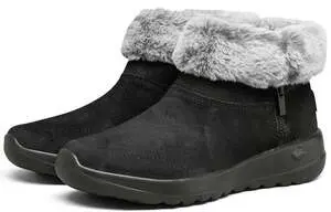 Sketchers On-the-go Joy Fur Trimmed Boots