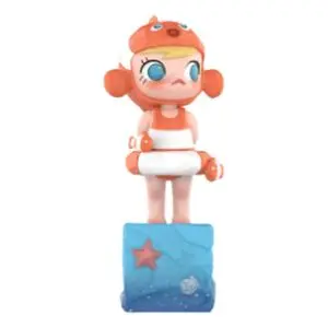 POP MART Molly Scenery Along The Way 20th Anniversary Series Figure "gazing At You - Multi-color