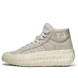 Adidas Y-3 Gr.1p High Top Lace-up Sneakers - Beige/grey