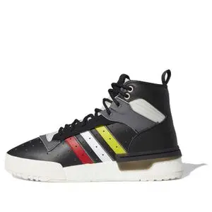 Adidas Rivalry Rm High Top Sneakers - Black/grey/white