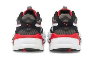 PUMA Rs-x3 Twill Air Mesh Sneakers - Black/white/red