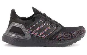 Adidas Ultra Boost 20 Low Top Sneakers - Black/red/blue