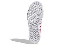 Adidas Nizza Rf Platform "heart Embossed Scarlet" Sneakers - Red