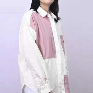 CONVERSE Long Sleeve Colorblock Shirt