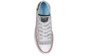 CONVERSE Chiara Ferragni X Chuck Taylor All Star Lift Ox Sneakers - Silver/white