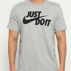 Nike Jdi Short Sleeve T-shirt - Gray