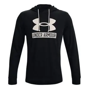 Under Armour Rival Terry Logo Hoodie - Black