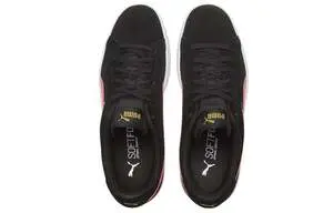 PUMA Smash V2 Retro Casual Sneakers - Blackred