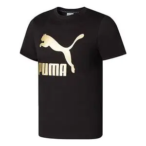 PUMA Regular Classic T-shirt - Black