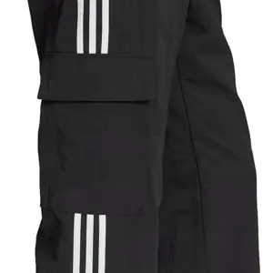 Adidas Originals Logo Stripe Cargo Pants - Black