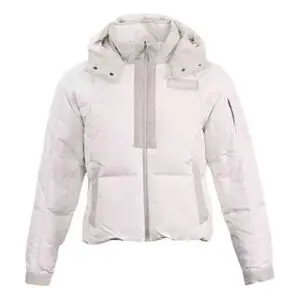 CONVERSE Premium Short Down Puffer Jacket - White