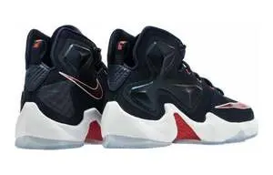 Nike Lebron 13 'usa' High Top Sneakers - White/blue/red