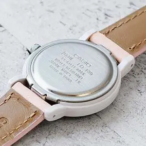 Casio Classic Leather Strap Watch - Light