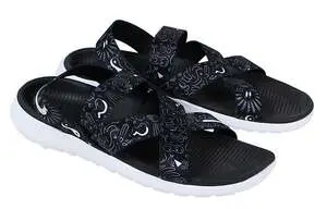 Nike Roshe One Sandal Print - Black/white