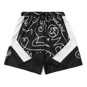 LI-NING X Dft Way Of Wade Logo Basketball Shorts - Black/white