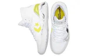 CONVERSE G4 High 'hi-vis Collection' Basketball Sneakers - White/black/yellow