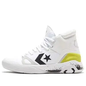 CONVERSE G4 High 'hi-vis Collection' Basketball Sneakers - White/black/yellow