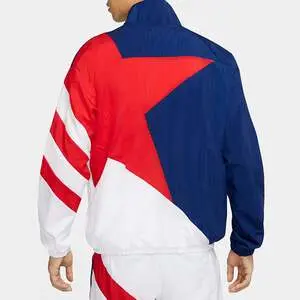 Nike As Nk Throwback Jkt Jacket Wvn Blue Void