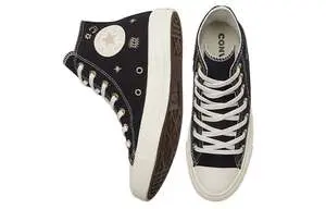 CONVERSE Chuck Taylor All Star High Top Sneakers With Golden Embellishments