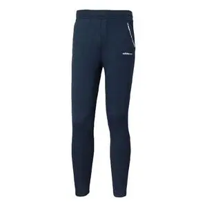 Adidas Neo Logo Cozy Breathable Casual Sports Long Pants Blue - Legendary Blue