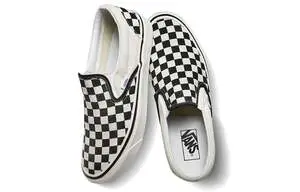 VANS Classic Slip-on 98 Dx Anaheim Factory Checkerboard - White/black