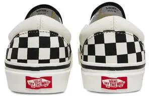 VANS Classic Slip-on 98 Dx Anaheim Factory Checkerboard - White/black