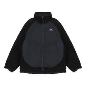 NEW BALANCE Reversible Zip-up Jacket - White/black