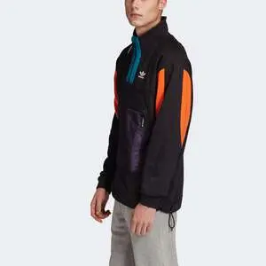 Adidas Originals Pt3 1/4 Zip Track Jacket - Black