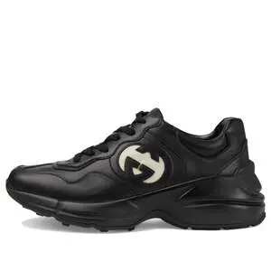 Gucci Rhyton Leather Sneakers