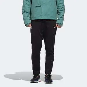 Adidas Solid Color Casual Running Sports Fleece Lined Long Pants