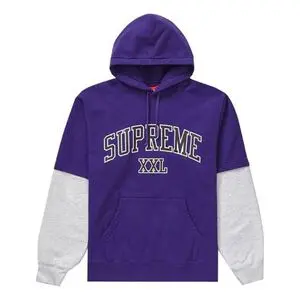 Supreme Hooded Sweatshirt - Purple