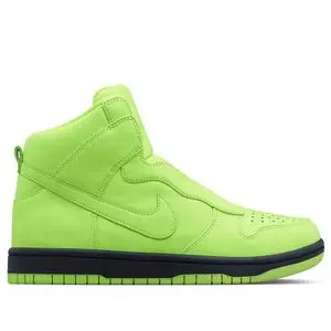 Nike Sacai X Dunk Lux High Top Sneakers - Volt/obsidian-volt